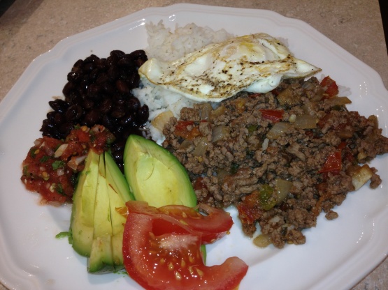 Carne Picada Spicy Ground Beef Recipe