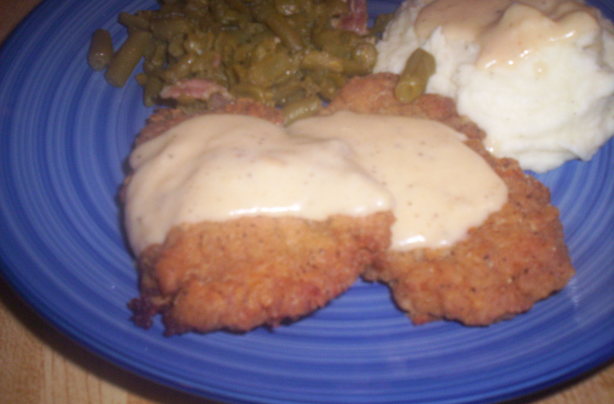 Cajun Style Country Fried Pork Steaks Recipe