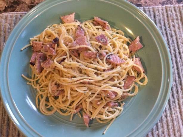 Easy Ham Carbonara Recipe
