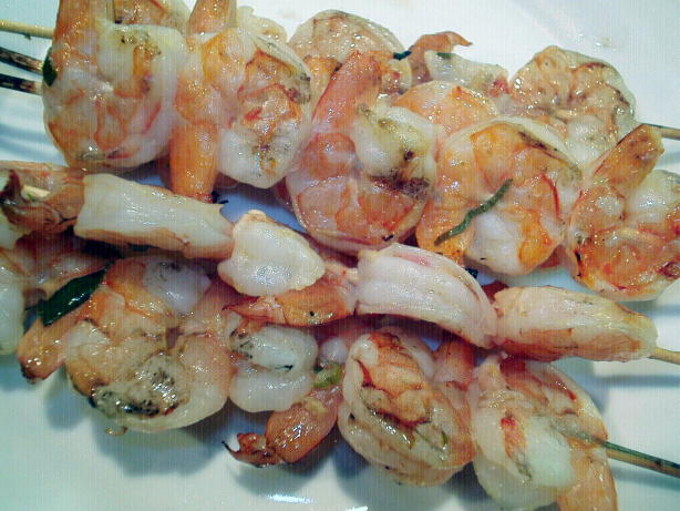 Aussie Shrimp On The Barbie With Orange Ginger Sauce Recipe