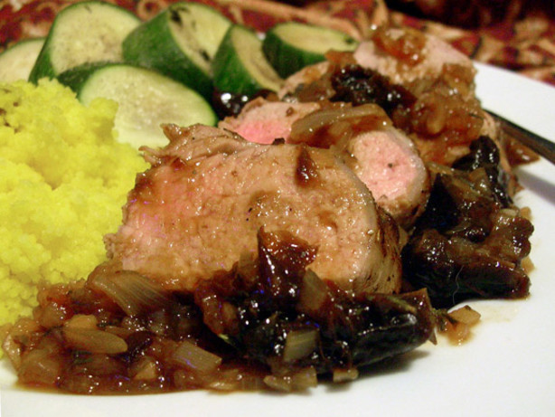 Moroccan Spiced Pork Tenderloin With Dried Plums Recipe - Food.com Moroccan Spiced Pork Tenderloin With Dried Plums Recipe - Food.com