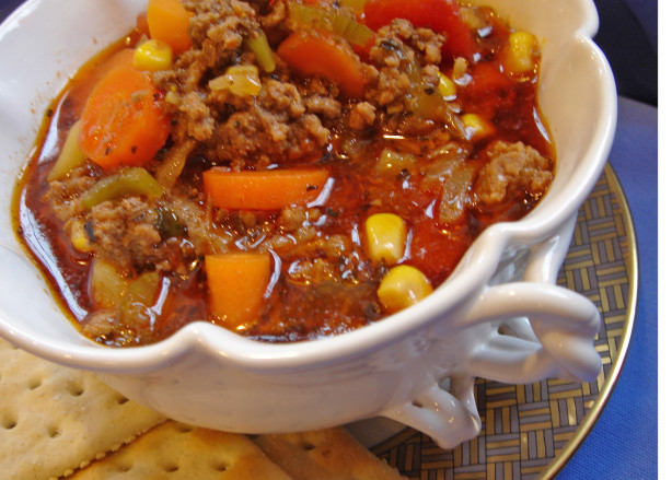 Hearty Hamburger Soup Recipe - Food.com Hearty Hamburger Soup Recipe - Food.com
