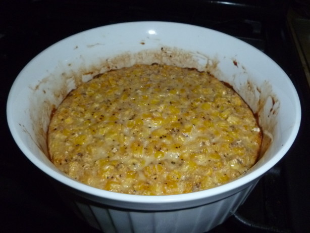 Corn Custard Pudding Recipe