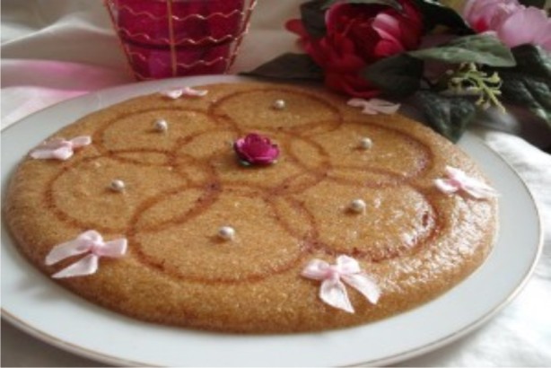 Tamina - Algerian Toasted Semolina And Honey Sweet Recipe - Dessert.Food.com