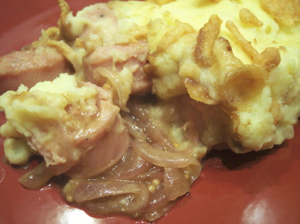 Bangers N Mash Casserole Recipe