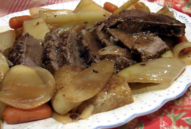 Braised Beef Pot Roast Recipe