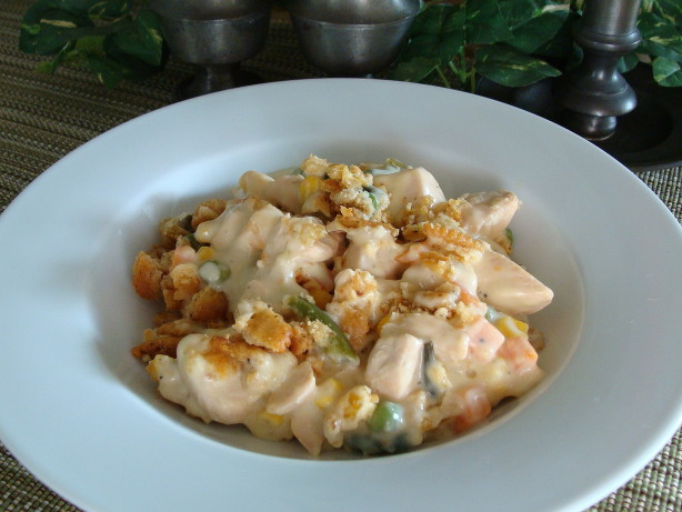 Easy Creamy Sour Cream Chicken Casserole Recipe
