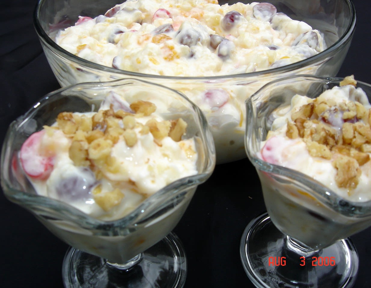 ambrosia recipe with condensed milk and sour cream