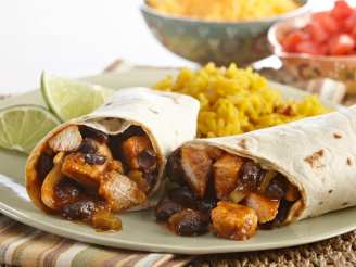 Chicken, Rice, and Bean Burritos Recipe - Food.com