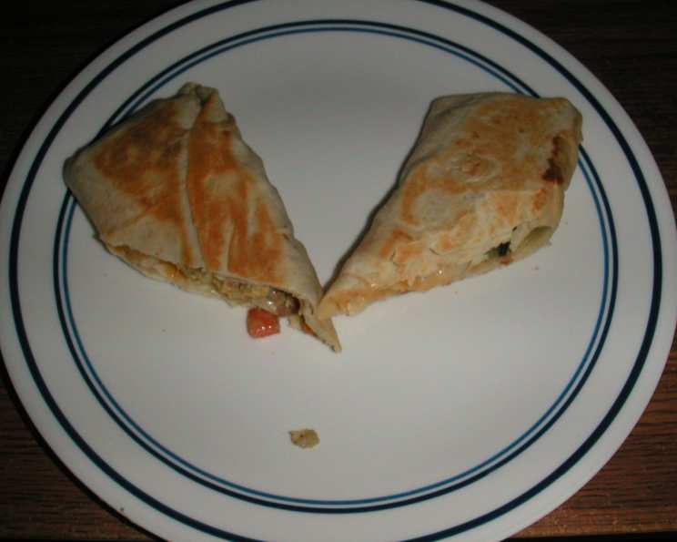 Chicken & Pepper Burritos Recipe - That's Nerdalicious