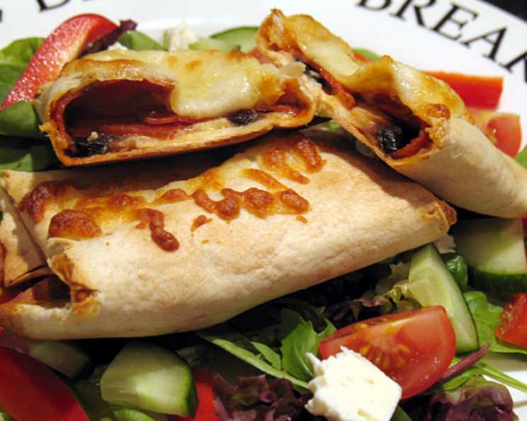 Pizza Wrap Recipe - Food.com