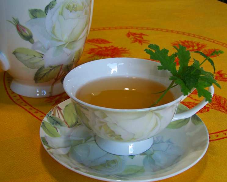 Virginia's Refreshing Geranium Tea Cooler Recipe - That's Nerdalicious