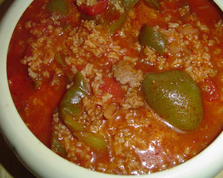 My Stuffed Bell Peppers Soup Recipe - Easy GF Recipes