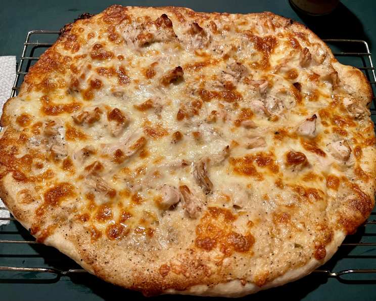 Chicken Caesar Salad Pizza Recipe - Chef's Resource Recipes