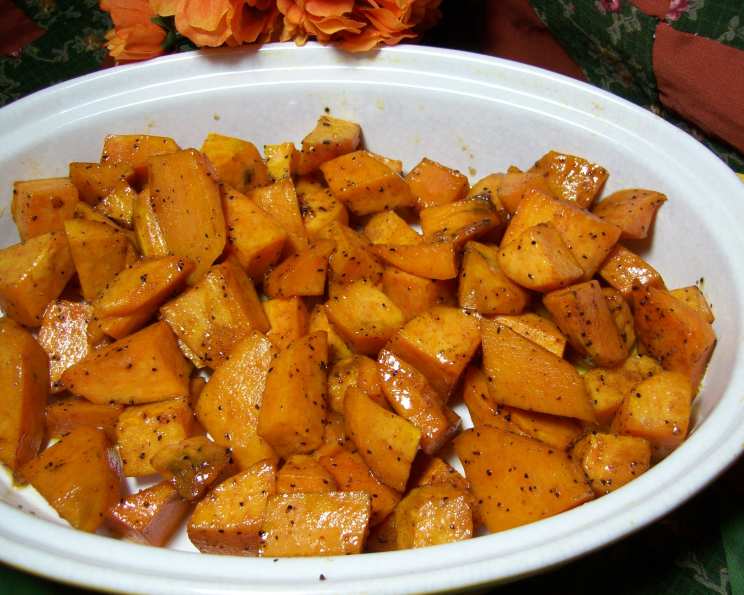 Oven Roasted Honey-Glazed Sweet Potatoes Recipe - Chef's Resource Recipes