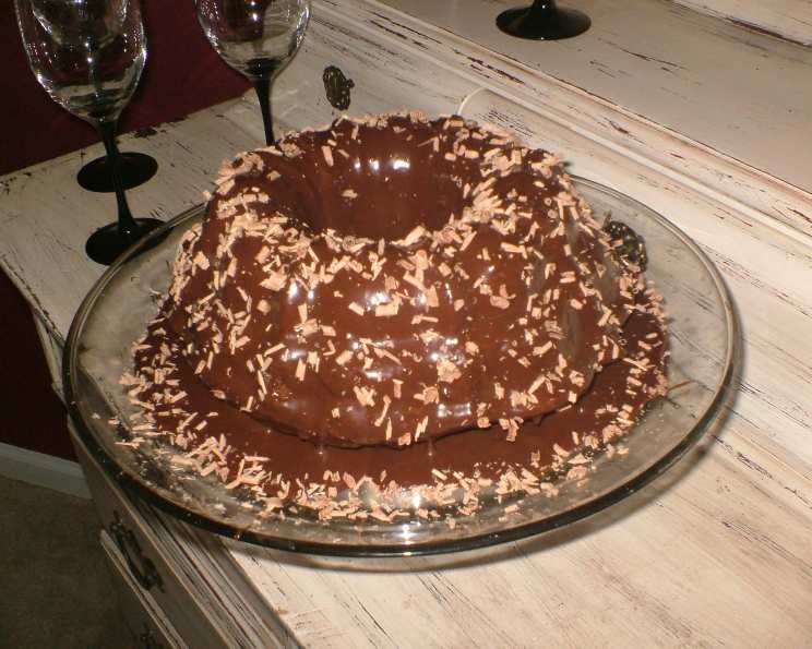 German Chocolate Cake With Milk Chocolate Ganache Recipe - Easy GF Recipes