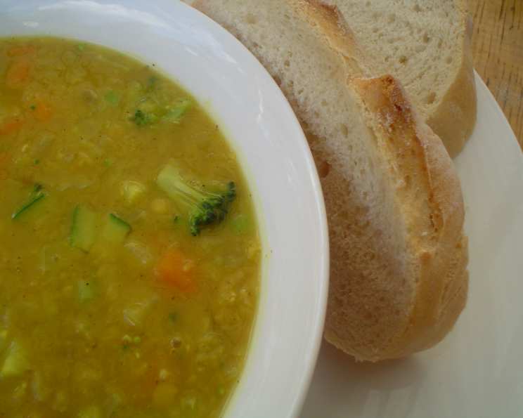Curried Lentil and Vegetable Soup Recipe - Easy GF Recipes