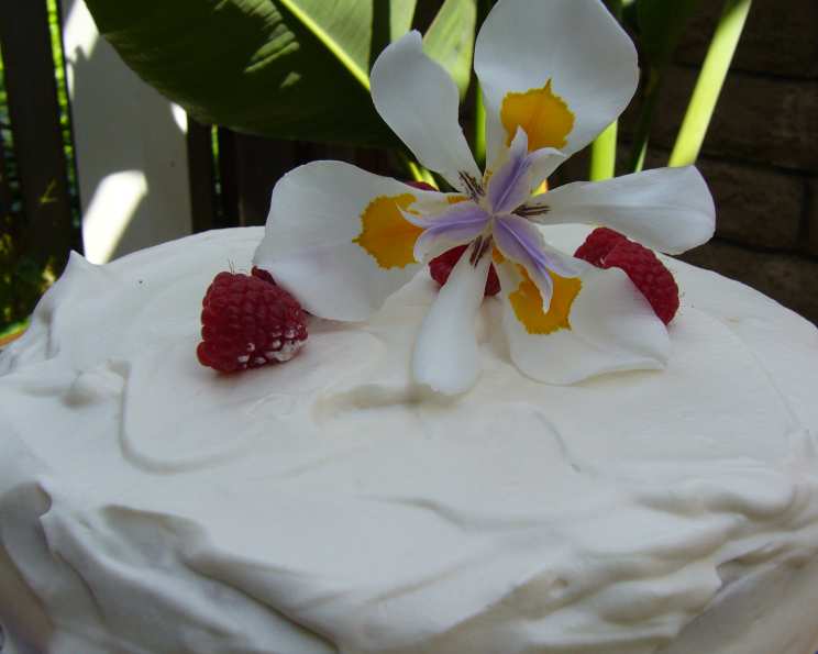 Tres Leches Cake With Raspberries Recipe - That's Nerdalicious