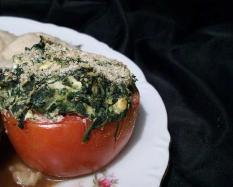 Tomatoes Stuffed With Spinach and Cheeses Recipe - Food.com