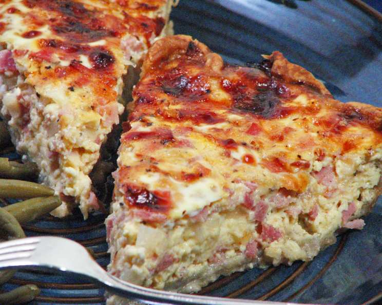 Ham-Cheese Pie Recipe - Chef's Resource Recipes