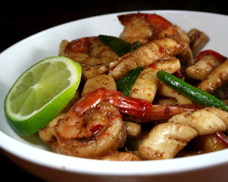 Chilli, Salt and Pepper Seafood Recipe - Chef's Resource Recipes