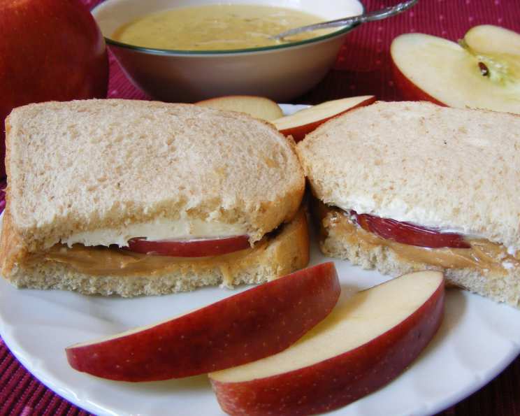 Pb & Apple Sandwich Recipe - Chef's Resource Recipes
