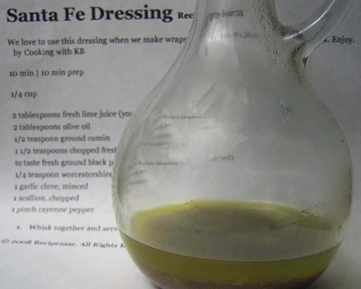 Santa Fe Dressing Recipe - Chef's Resource Recipes
