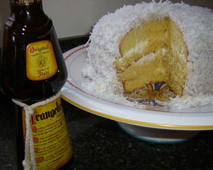 Frangelico Coconut Cake Recipe - That's Nerdalicious