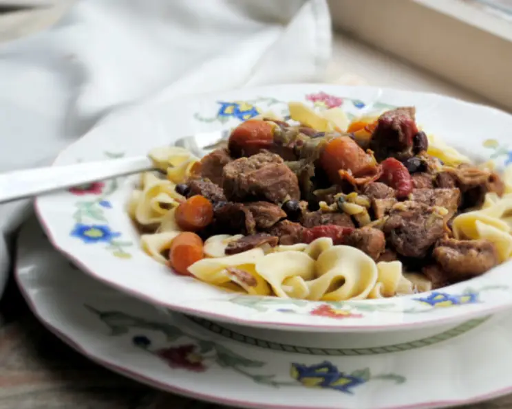 Country Style Pork & Barley Stew Recipe - That's Nerdalicious