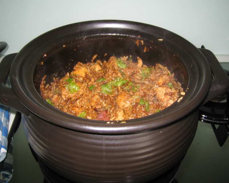 Clay Pot Rice With Chicken Recipe - Food.com
