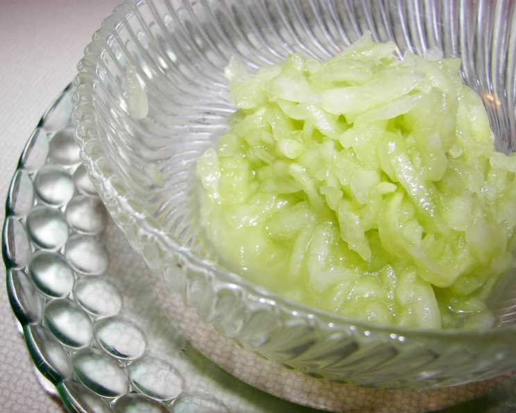 Cucumber With Orange Flower Water Recipe - Chef's Resource Recipes