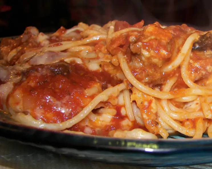 Three-Cheese Spaghetti Bake Recipe - Chef's Resource Recipes