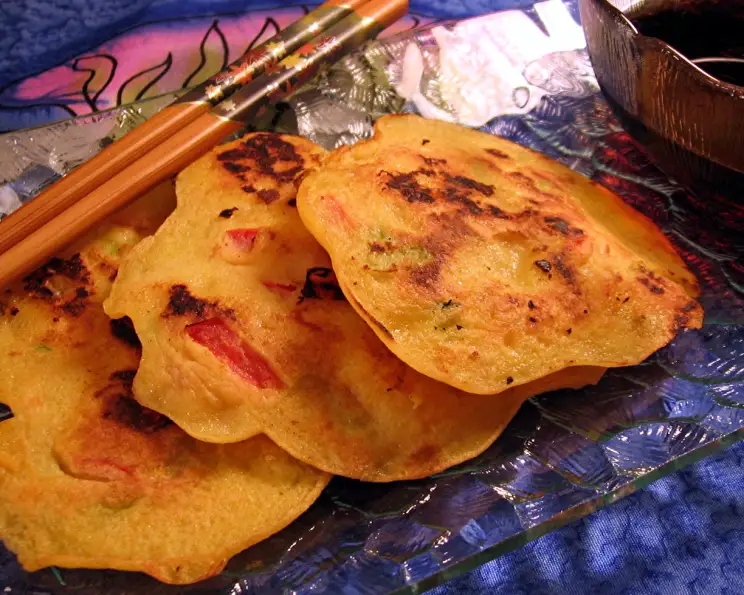 Korean Shrimp and Scallion Pancakes Recipe - Easy GF Recipes