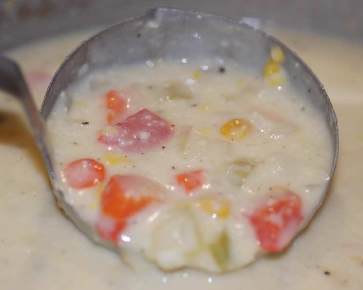 Parmesan Corn Chowder Recipe - Chef's Resource Recipes