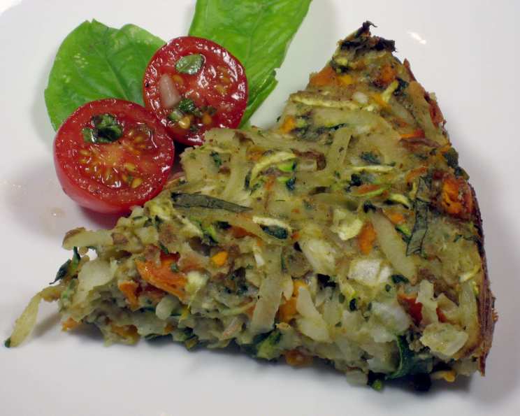 Confetti Vegetable Kugel (Passover) Recipe - That's Nerdalicious