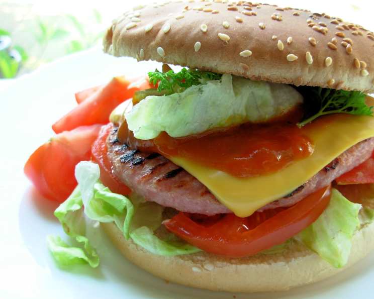 Bondi-Type Chicken Burger Recipe - That's Nerdalicious