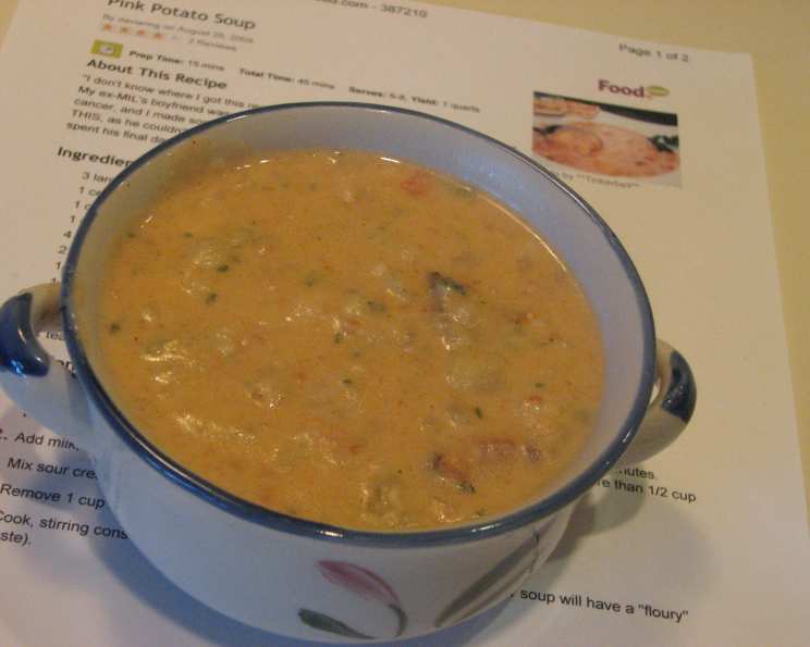 Pink Potato Soup Recipe - Food.com
