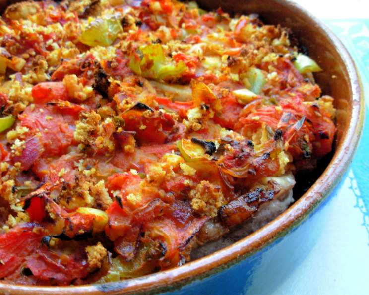 Creole Pork Chops & Cornbread Casserole Recipe - That's Nerdalicious