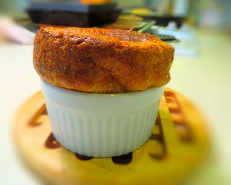 Three-Cheese Soufflé - One Bowl, No Folding! Recipe - Food.com