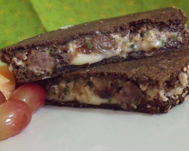 Scrambled Egg and Breakfast Sausage Panini Recipe - Food.com