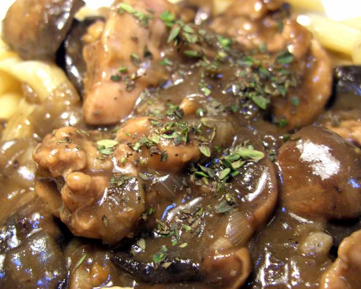 Chicken in a Riesling Sauce Recipe - Chef's Resource Recipes