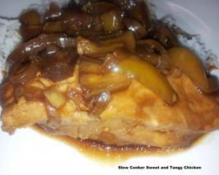 Slow Cooker Sweet and Tangy Chicken Recipe - Chef's Resource Recipes