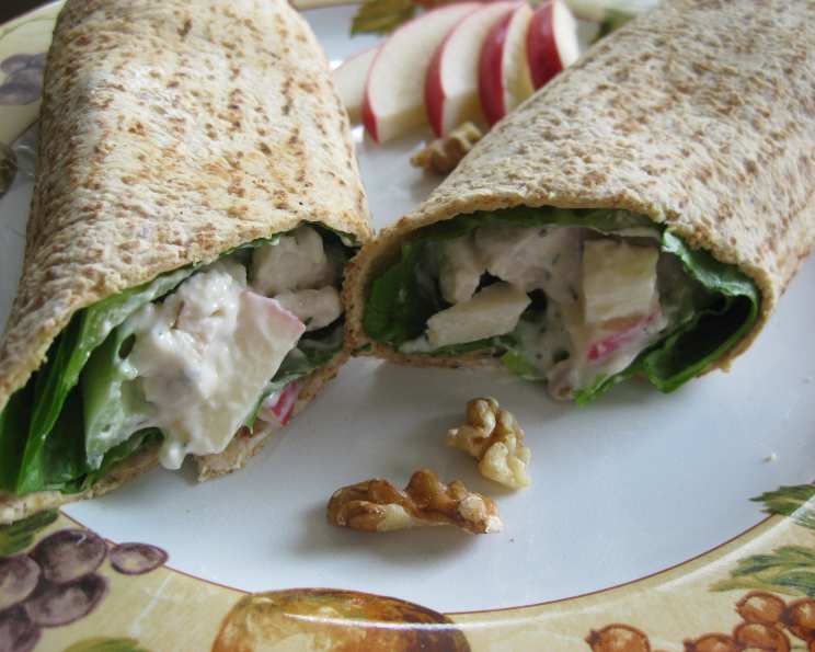 Waldorf Chicken Wrap Recipe - Food.com