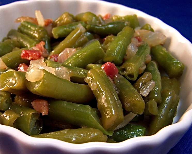 Seasoned Green Beans Recipe - That's Nerdalicious