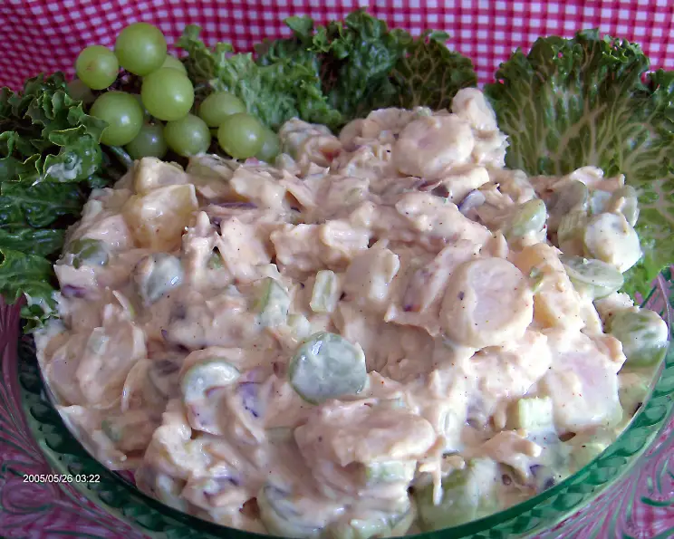 Granny's Fruity Chicken Salad Recipe - Chef's Resource Recipes