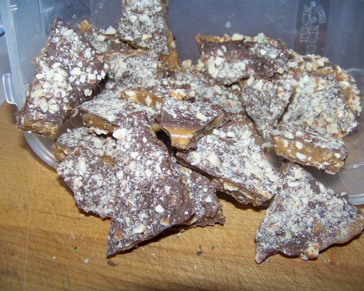Almond Butter Crunch Candy Recipe - Chef's Resource Recipes