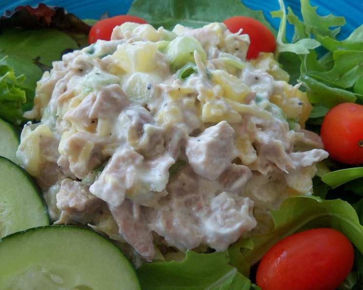 Polynesian Chicken Salad (Diabetic) Recipe - Chef's Resource Recipes