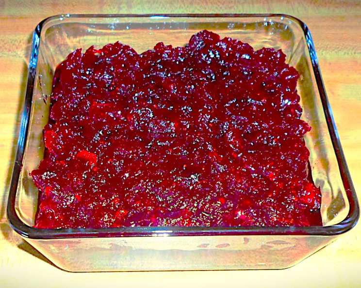 Baked Brandied Cranberries Recipe - Chef's Resource Recipes