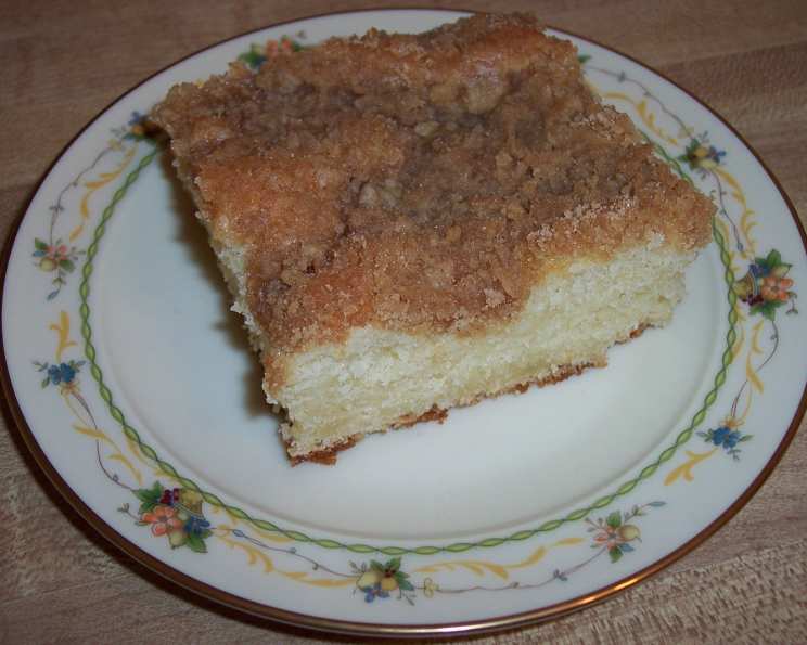 Butter Crumb Cake Recipe - Chef's Resource Recipes