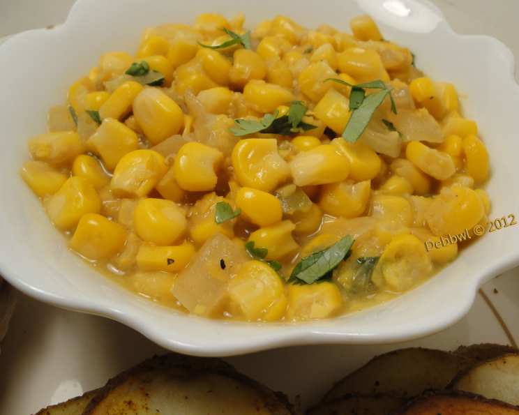 Spicy "Creamed" Corn (Dairy-Free) Recipe - Food Blog Alliance